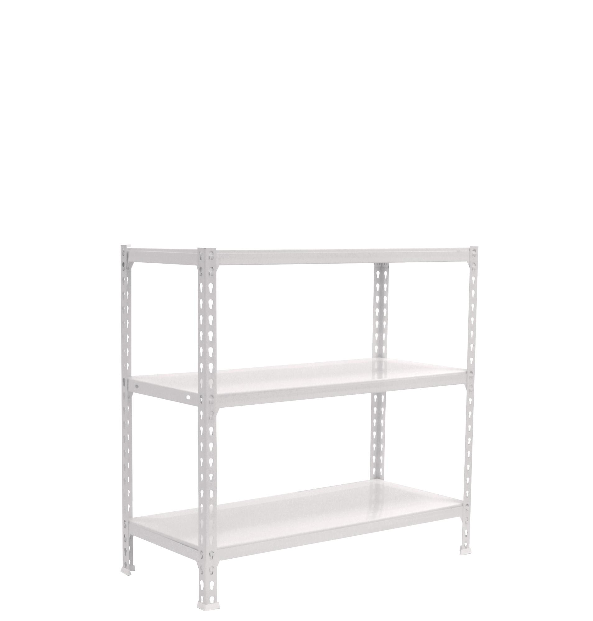 Estante sem parafusos branco 3 prateleiras 90x100x30 cm 540 kg Simonclick Plus | Leroy Merlin