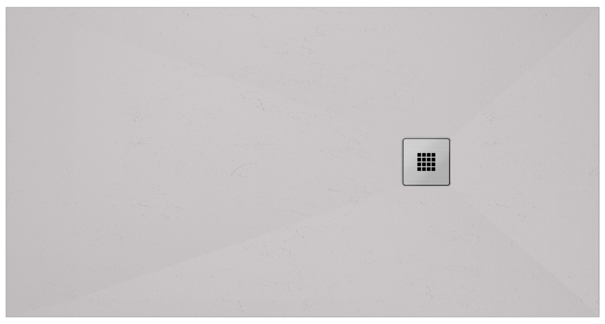 Base de duche URBAN PIZARRA 210X85 PÉROLA +VALV RETANGULAR | Leroy Merlin