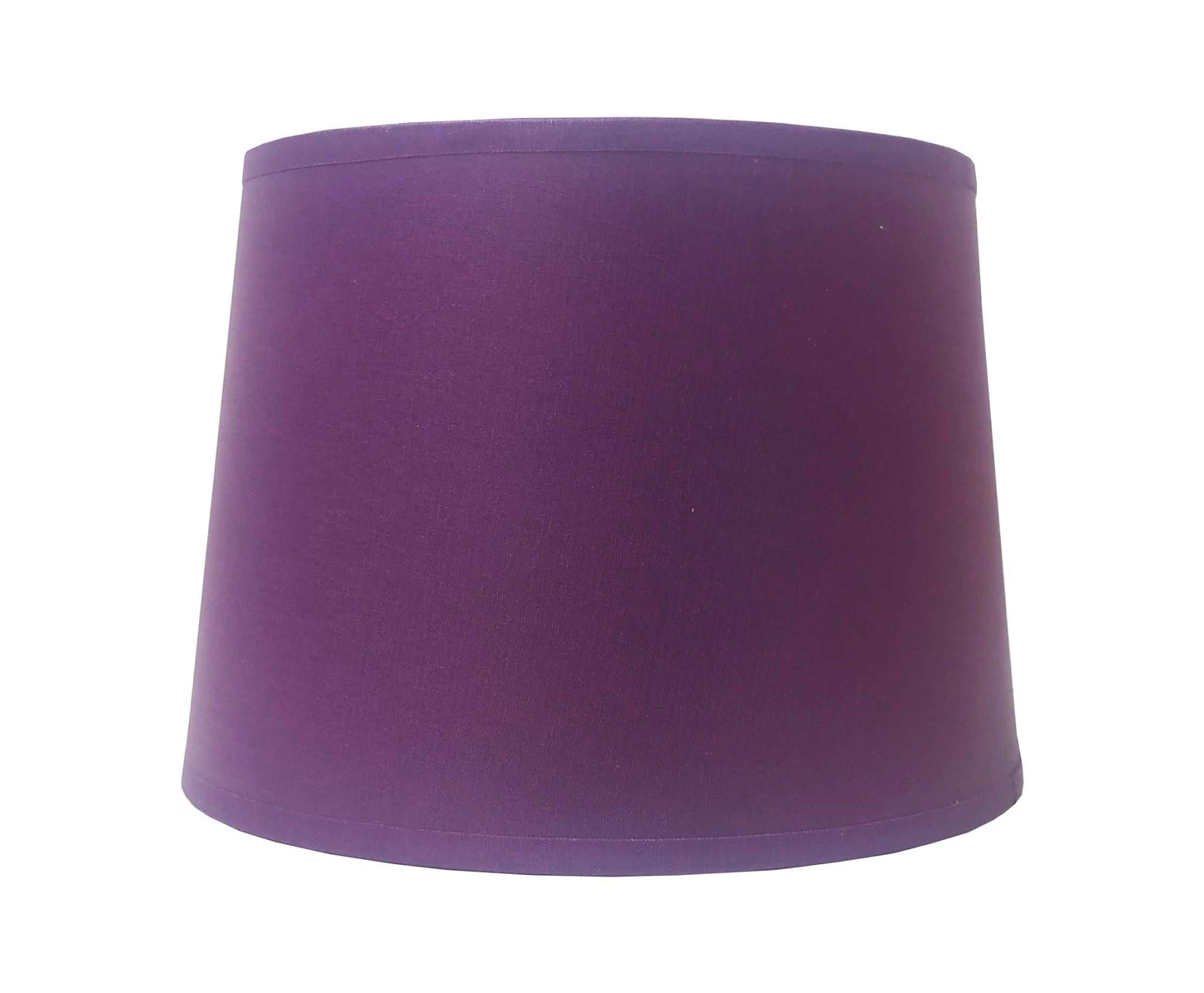 Abajur cónico D40CM ROXO | Leroy Merlin