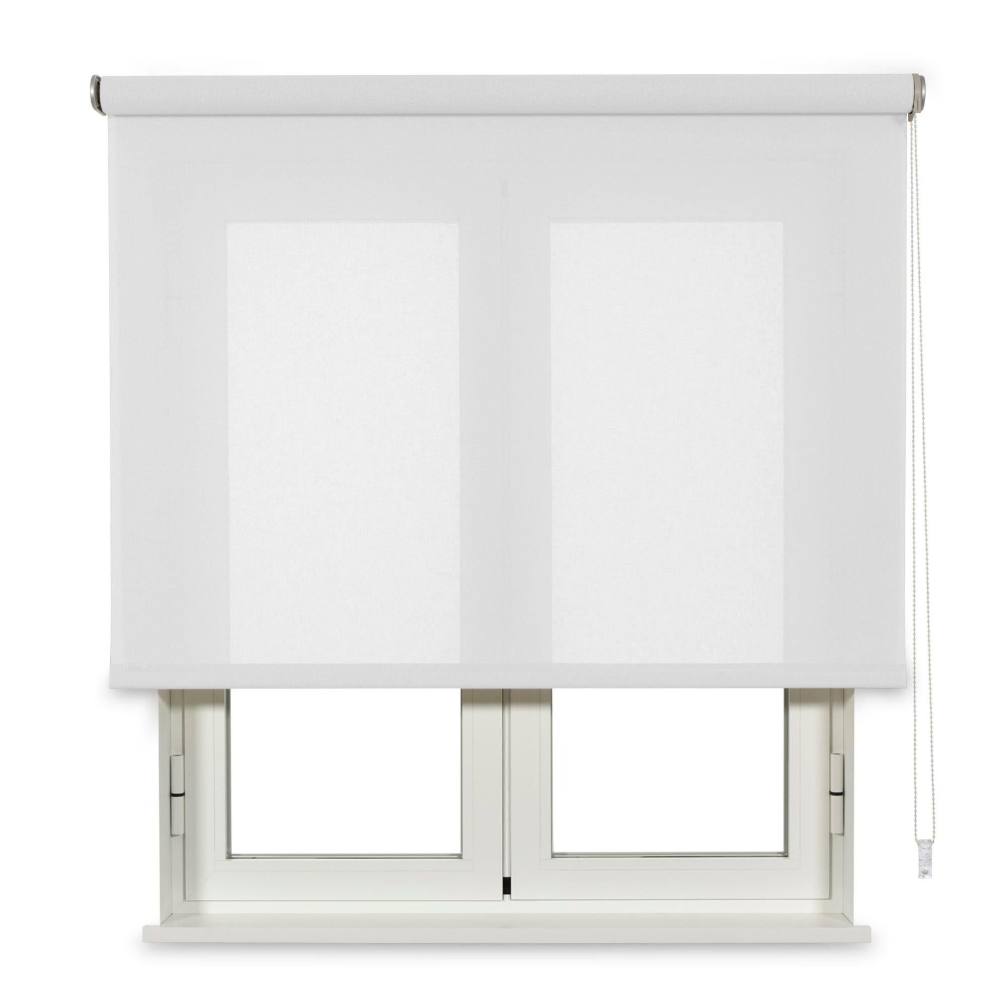 Estore de rolo 150x250cm algodão branco | Leroy Merlin