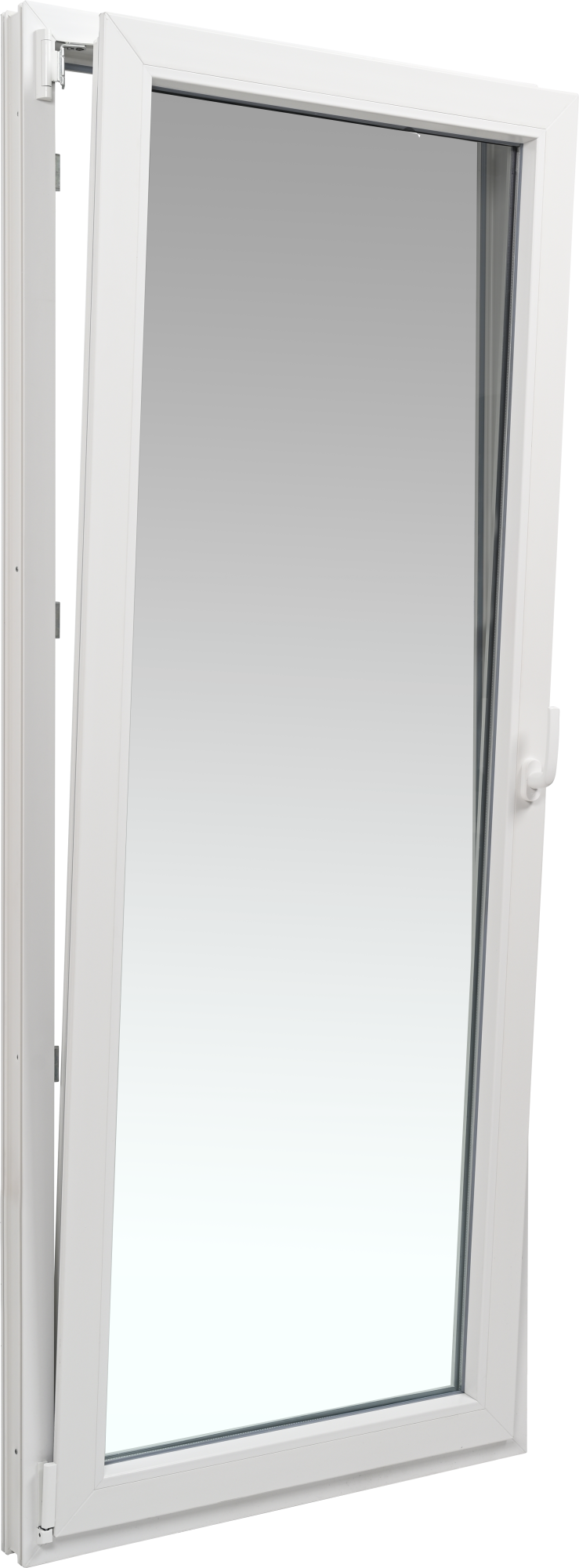 Porta janela de PVC ARTENS OSCILOBATENTE 85X210CM ESQUERDA | Leroy Merlin