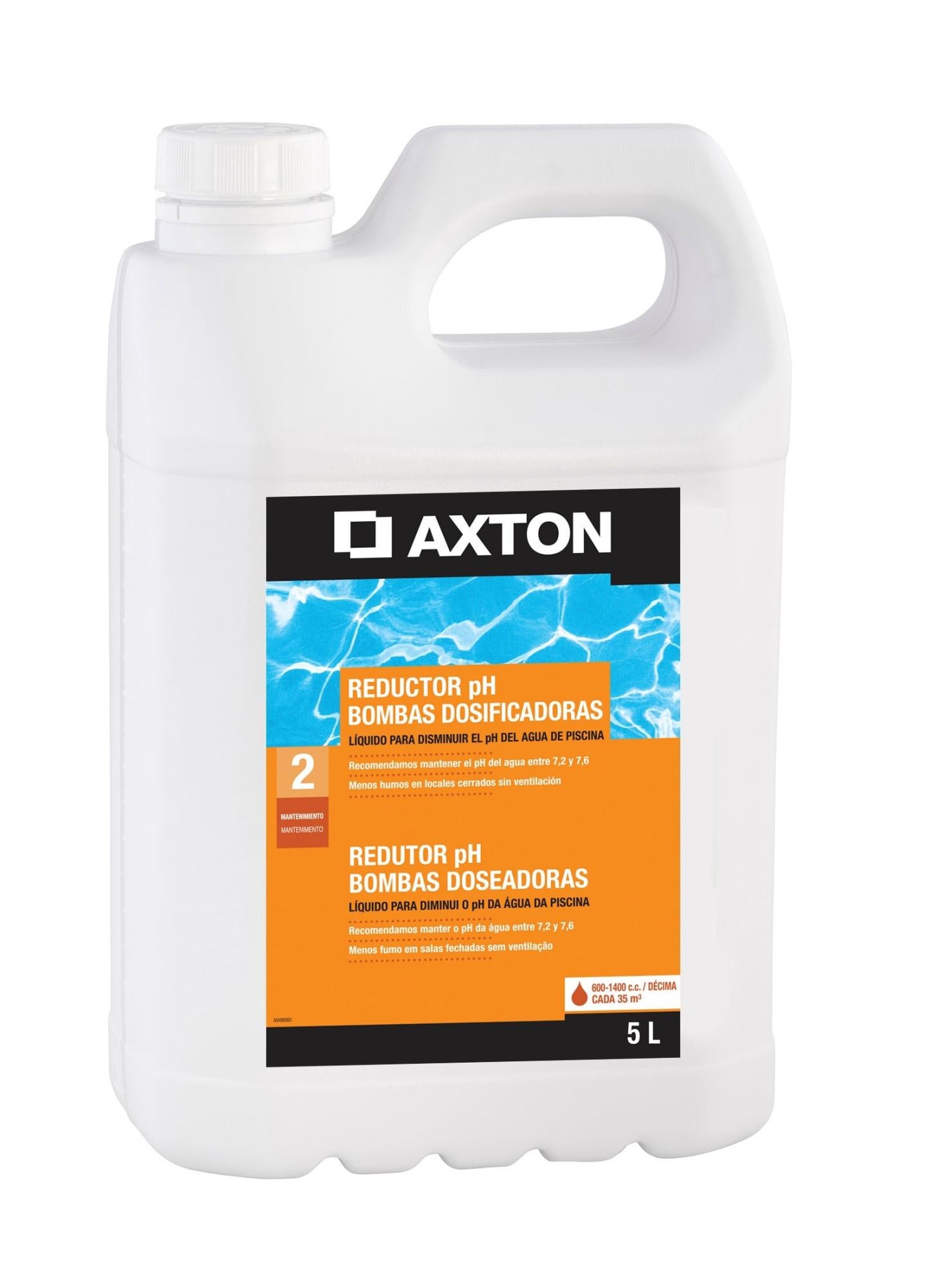 Redutor pH AXTON BOMBAS COM DOSIFICADOR 5L | Leroy Merlin
