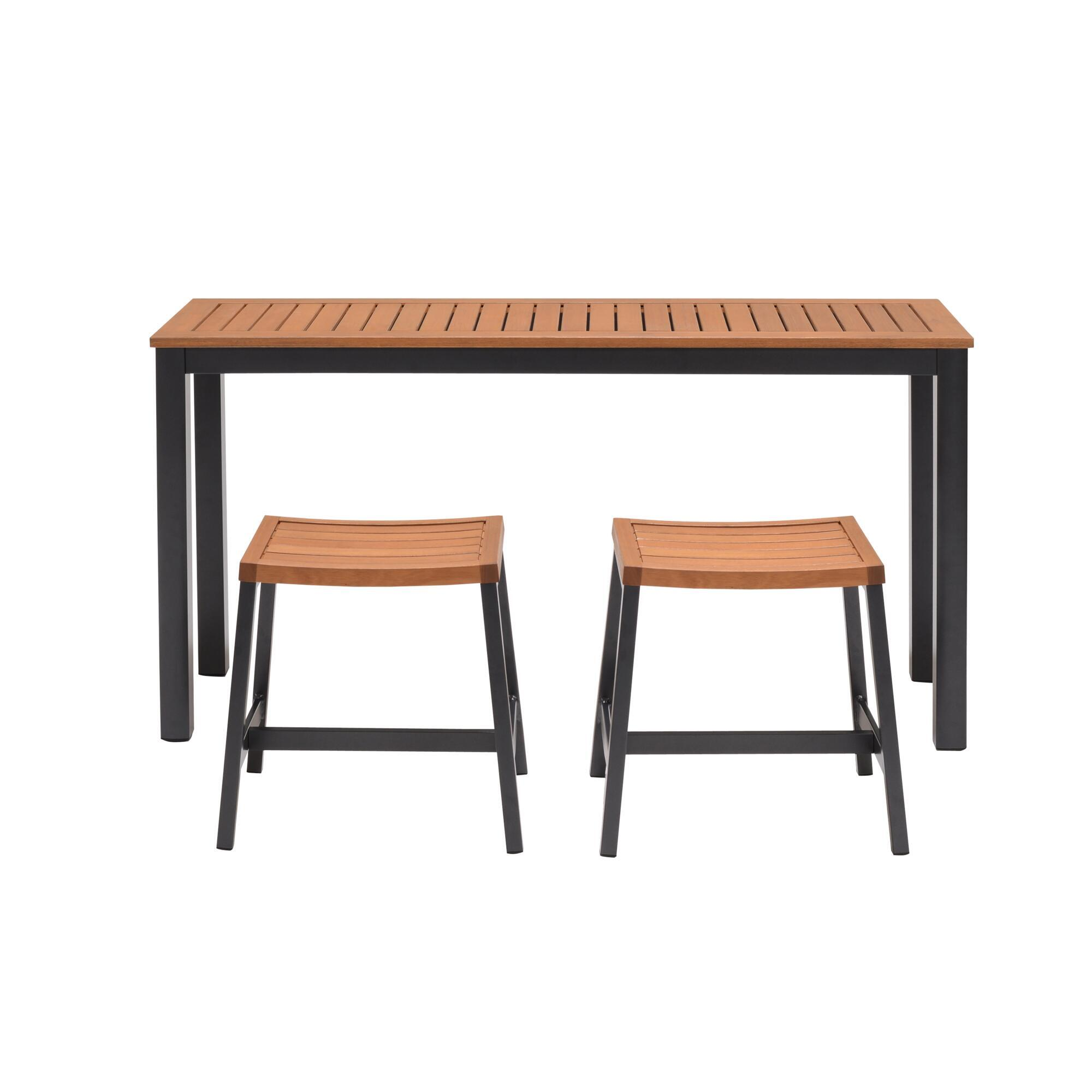 Mesa de alumínio NATERIAL ORIS 137X43X74CM | Leroy Merlin