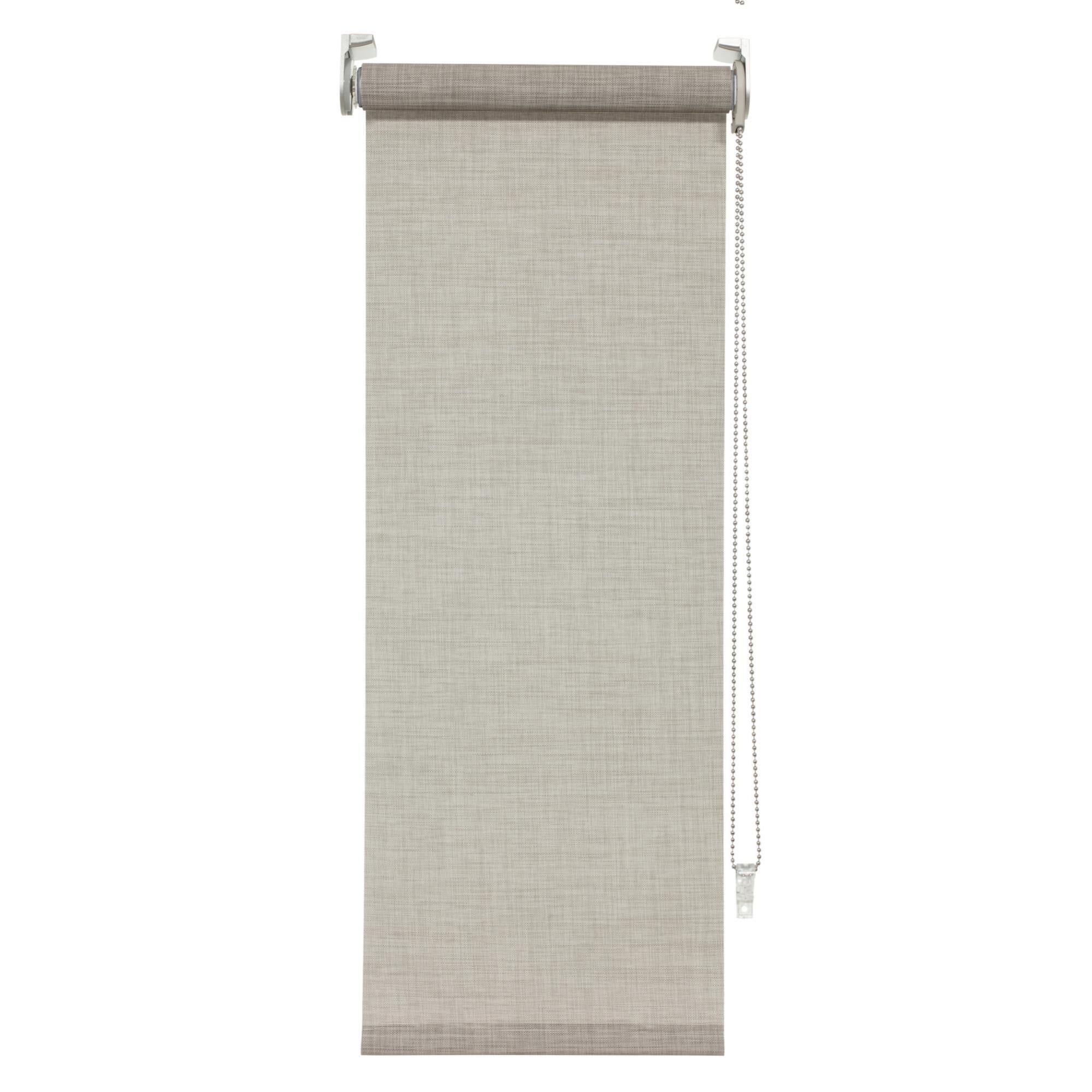 Estore de rolo screen 55 x 190 cm brasilia granito Inspire | Leroy Merlin