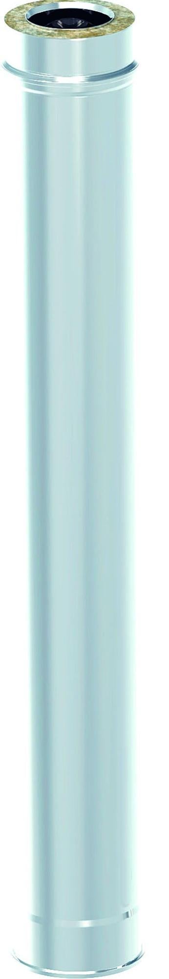 Tubo reto INOX DUPLO/P D150 100CM | Leroy Merlin