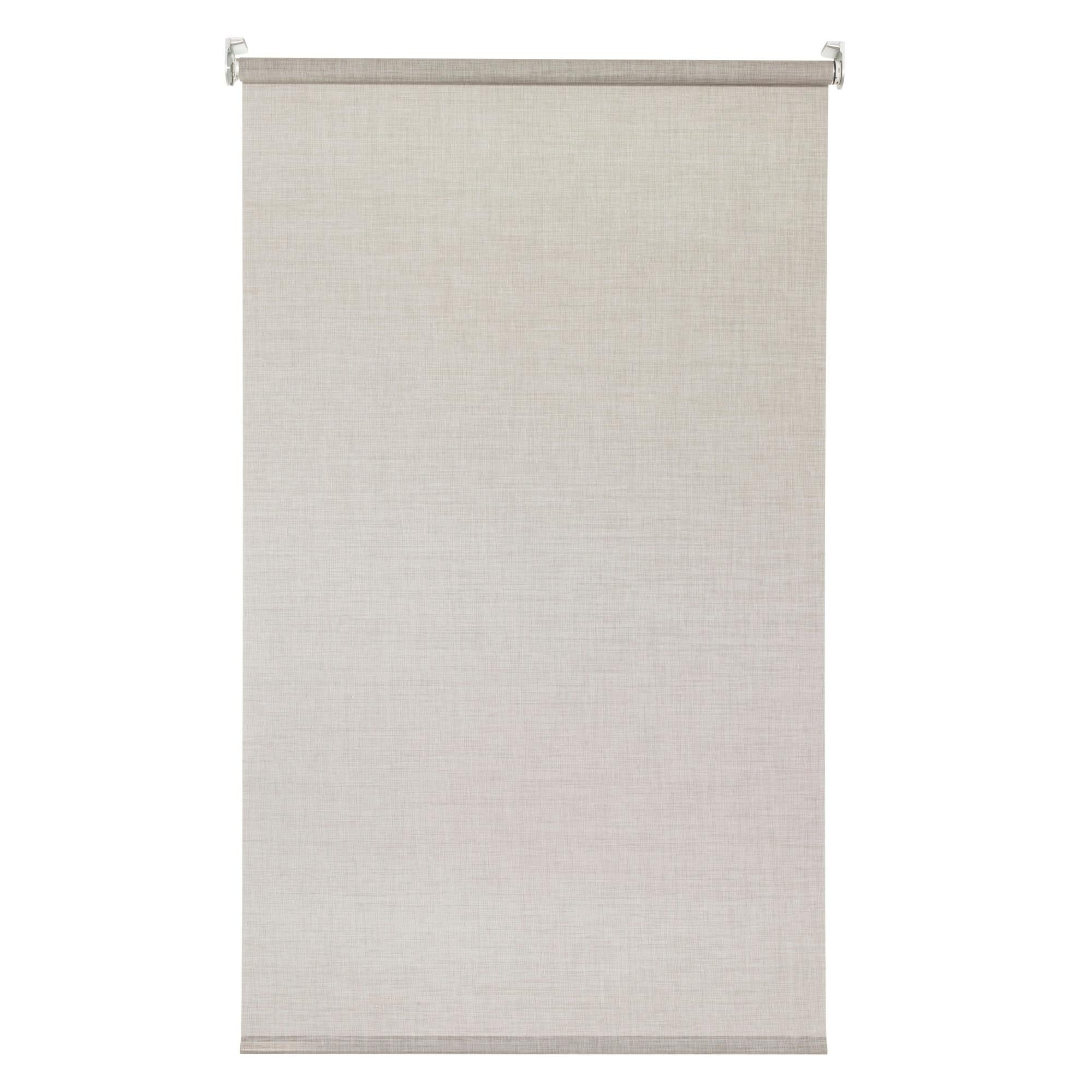 Estore de rolo motorizado screen 75 x 250 cm puebla granito inspire ...