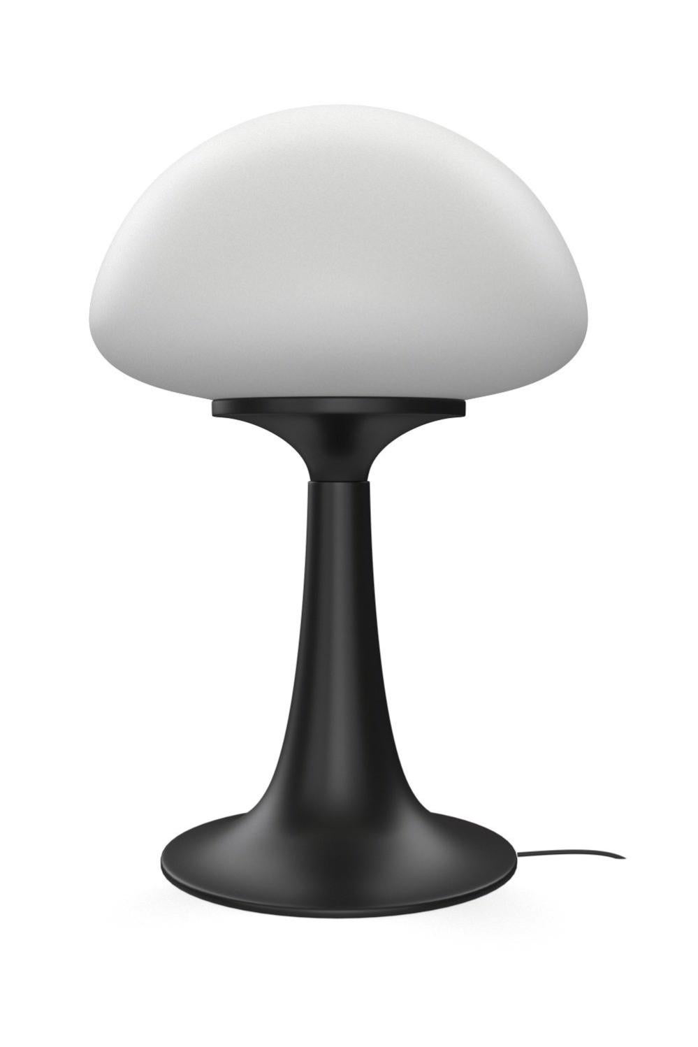 Candeeiro de mesa INSPIRE LED KINOKO 30CM 1 LUZ PRETO | Leroy Merlin