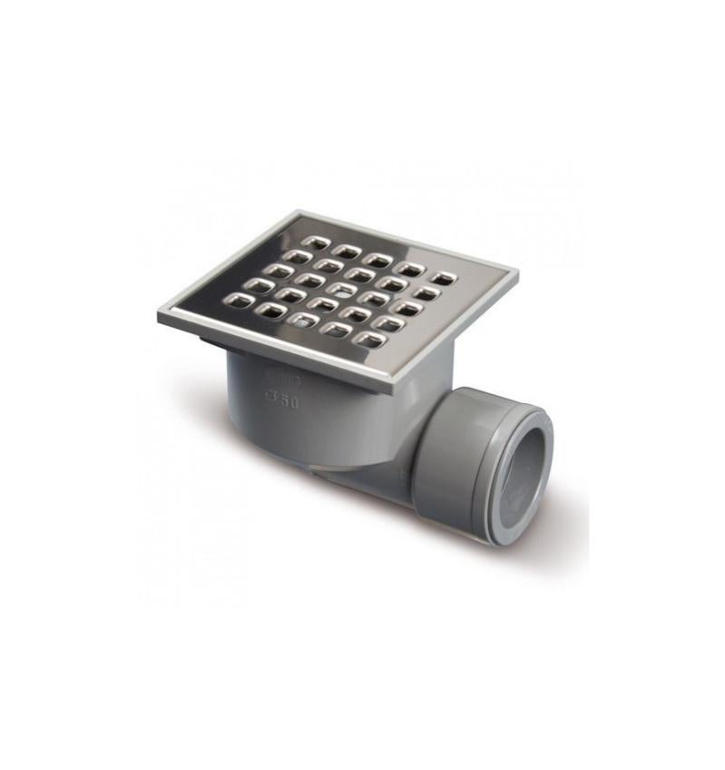 Siphon horizontal en acier inoxydable S191 - JIMTEN | Leroy Merlin