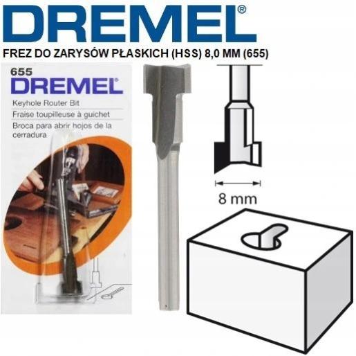 Svasatore (HSS) Dremel 655 per legno - Ø 8 mm | Leroy Merlin