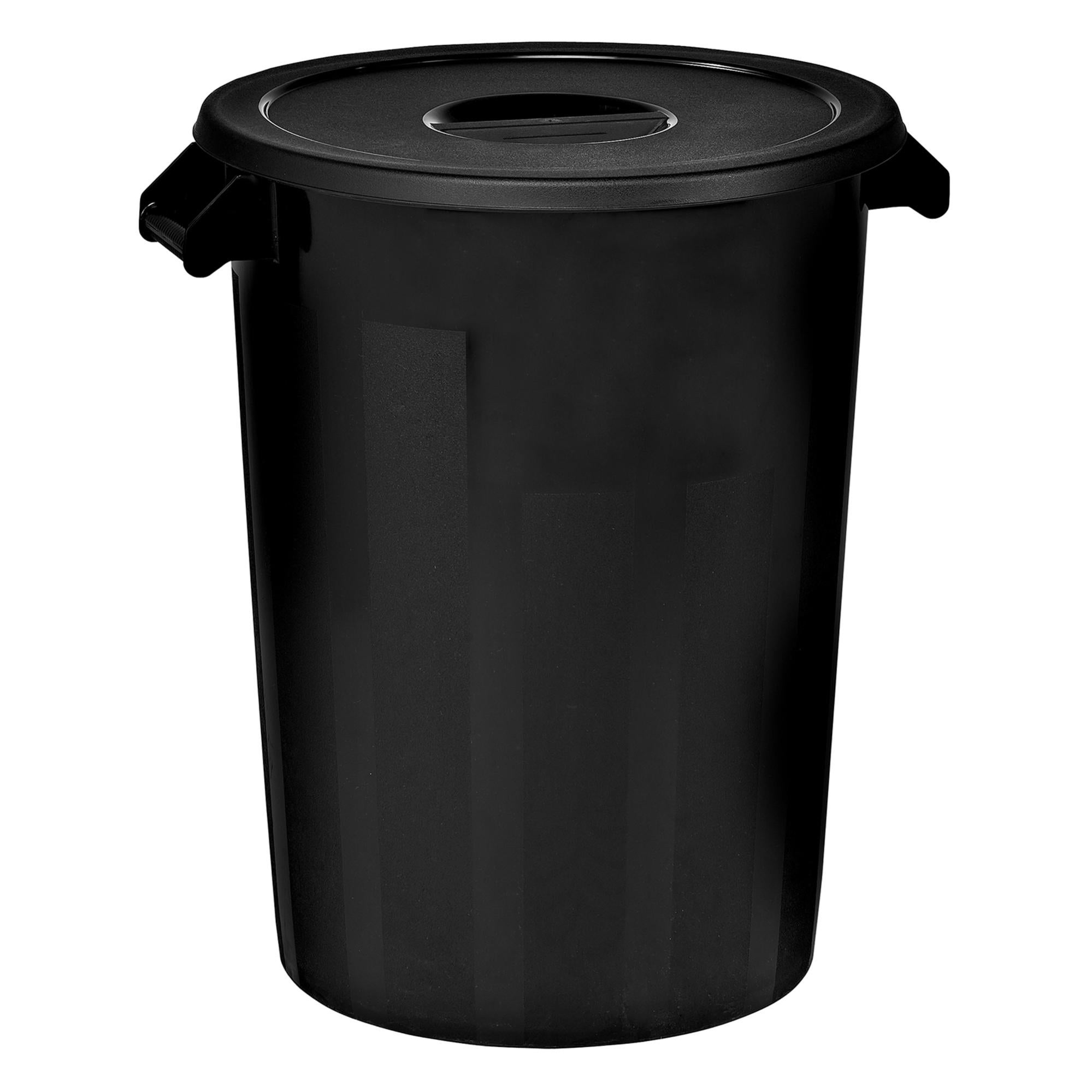 Secchio industriale 100 litri. Nero | Leroy Merlin