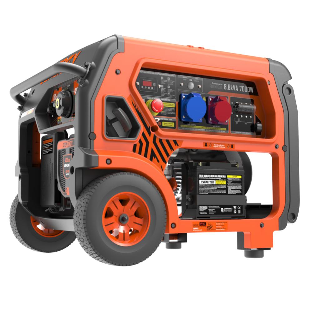 Generatore professionale benzina GENERGY FORMIGAL 7000W - 400V ...