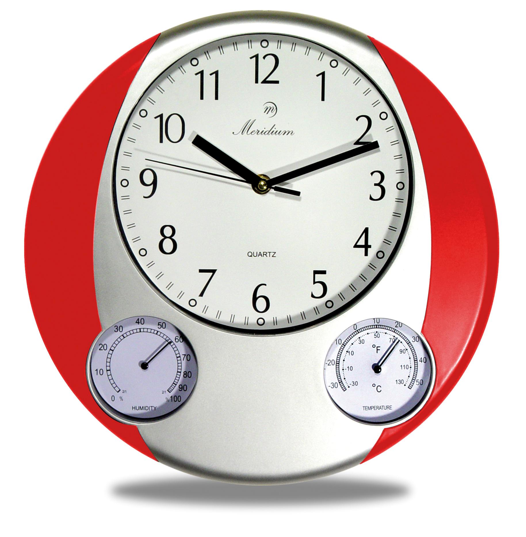 Reloj de pared ROJO | Leroy Merlin