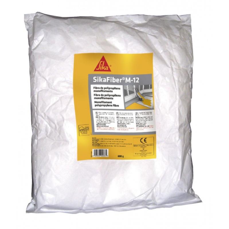 Sika sikafiber M-12 Fibra Polipropilene Fiber M-12 Bianco Borsa 600 g ...