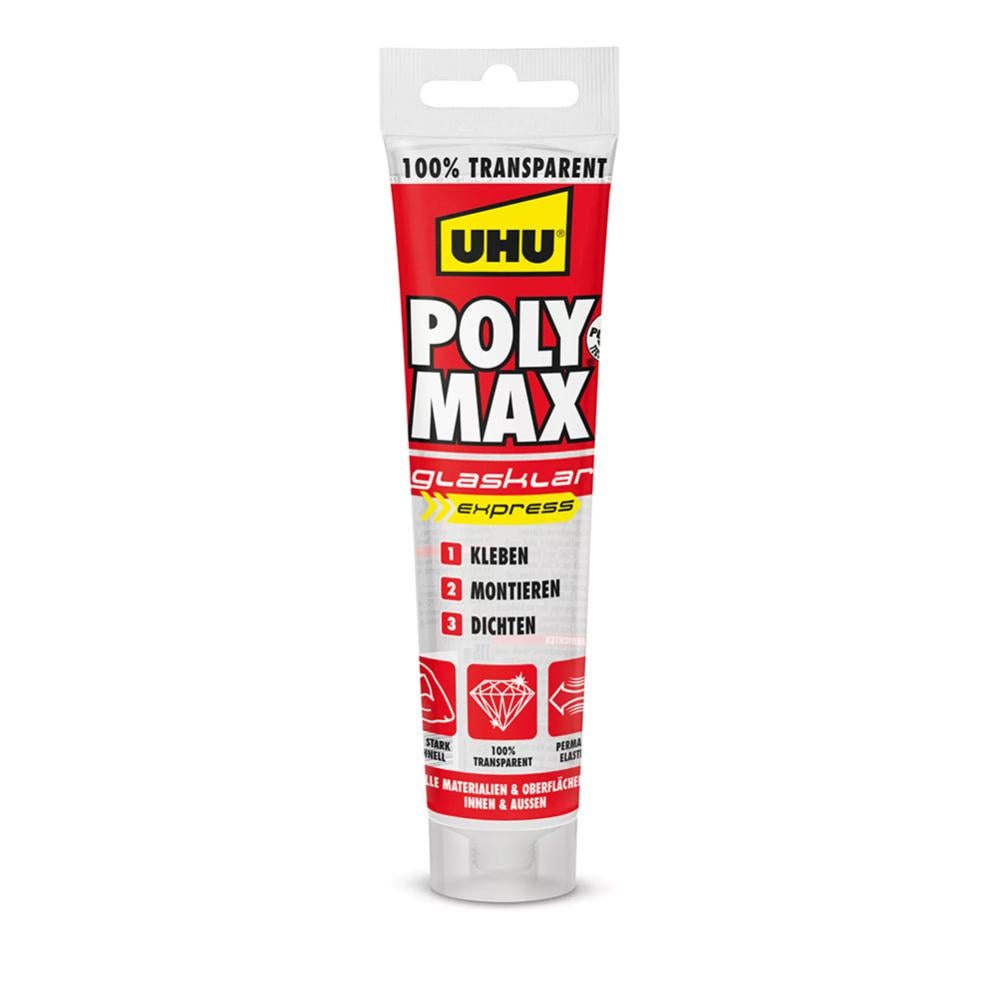 Uhu Poly Max® Cristal Express 115G Ref. 6310615 | Leroy Merlin