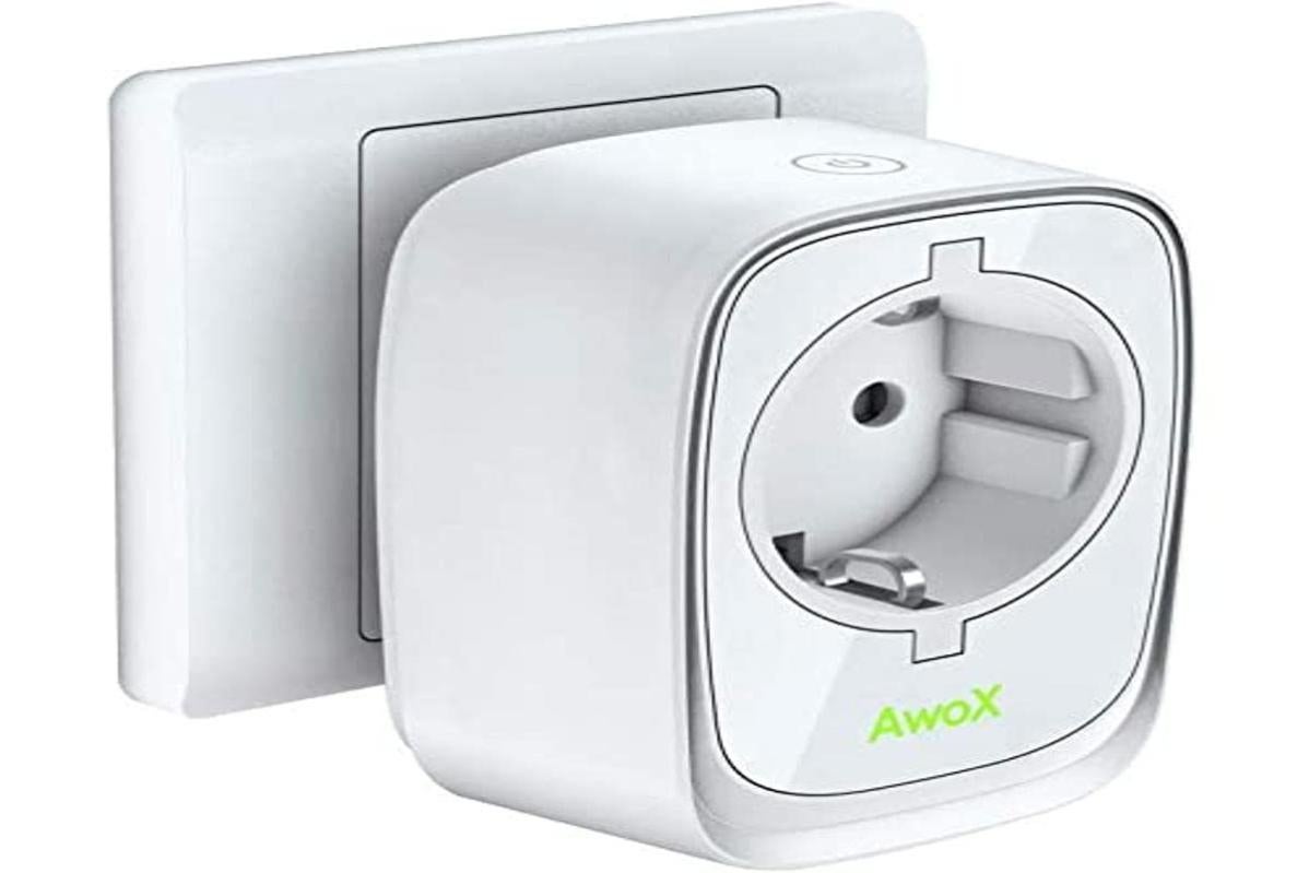 Awox SMP-B16-GR Presa con Controllo Bluetooth ed Ecowatt | Leroy Merlin