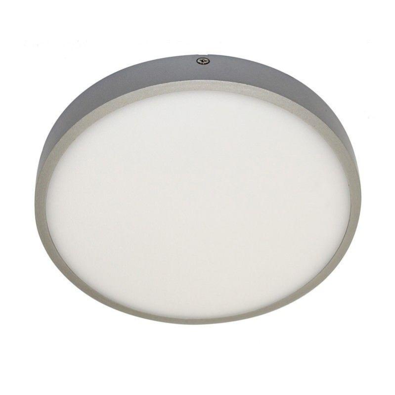 Downlight LED de superficie PRIM GRIS (24W.2000LM) CRISTALRECORD 02-012-24-420 | Leroy Merlin