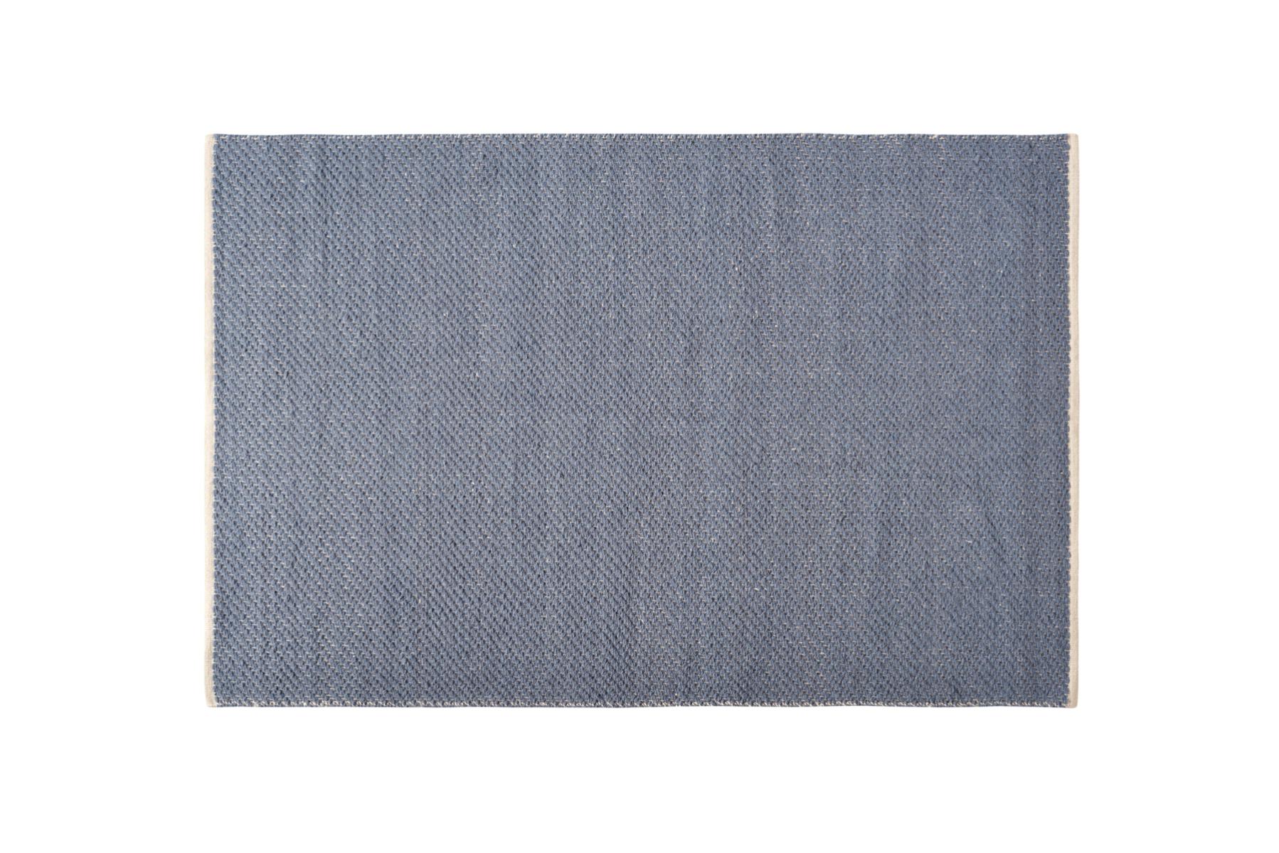 TAPPETO LANA-JUTA BLU 160X230CM | Leroy Merlin
