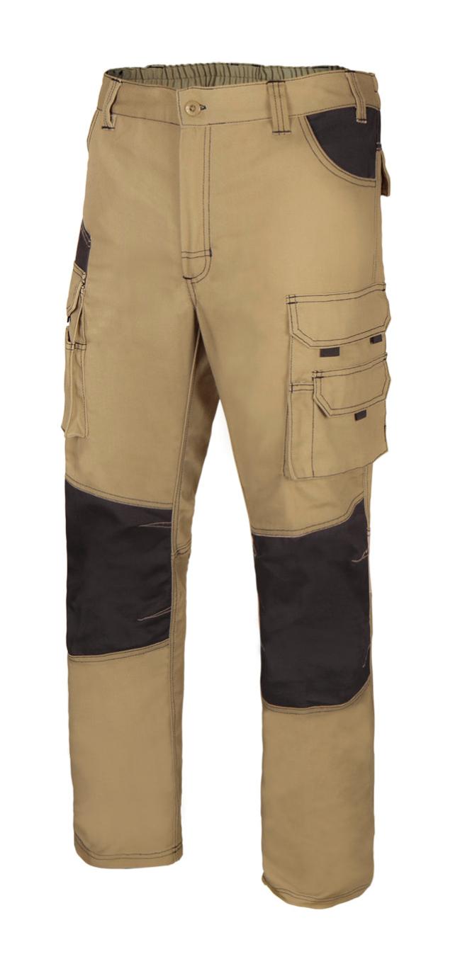 Pantalón canvas bicolor multibolsillos serie 103011b | Leroy Merlin