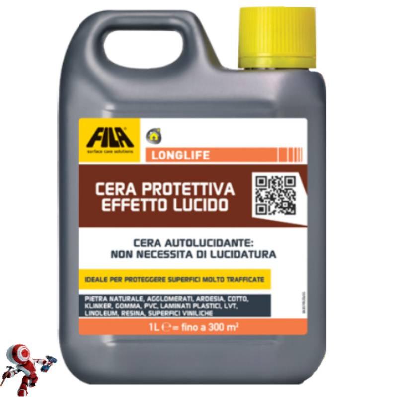 Fila Longlife cera protettiva ad effetto lucido da 1 litro | Leroy Merlin