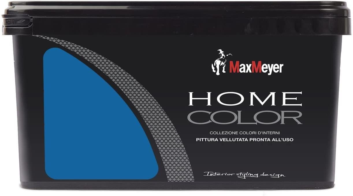 MAX MEYER - PITTURA LAVABILE COLORATA HOMECOLOR 2,5 LT OCEANO | Leroy ...