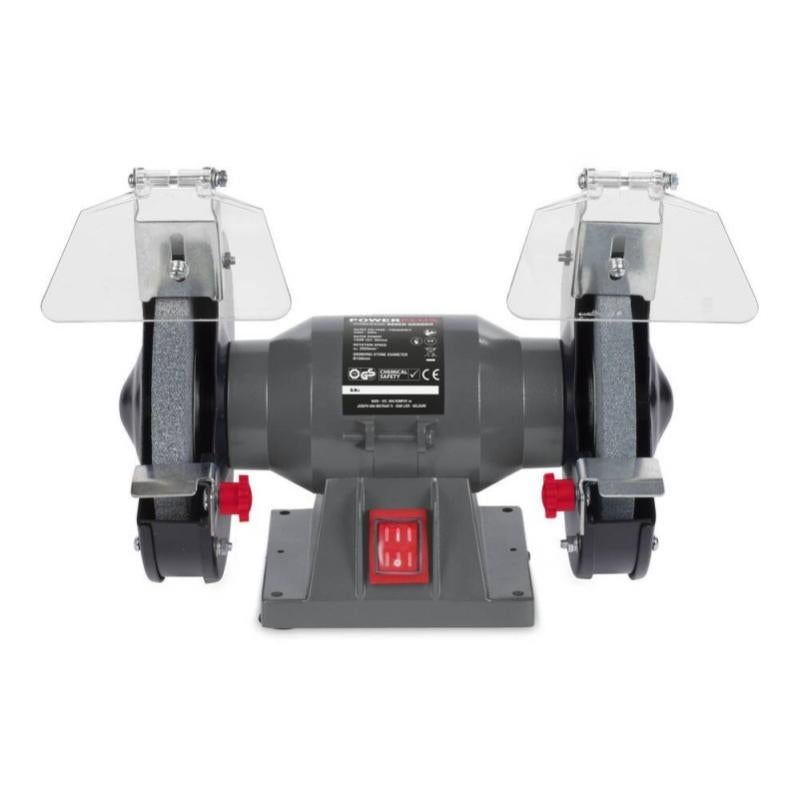 Powerplus POWE80080 Esmeriladora de banco 150W 150mm | Leroy Merlin