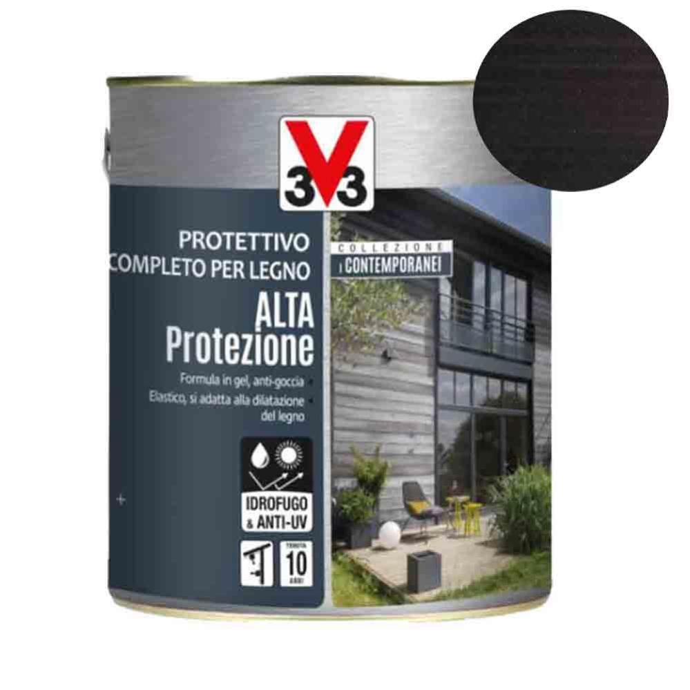 V33 Protettivo Completo Legno Alta Protezione Esterno Interno Grafite 0 ...