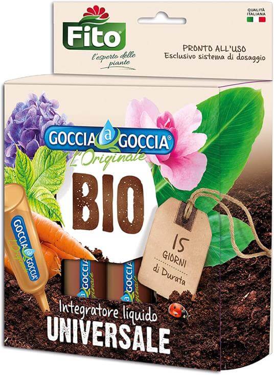 Concime Integratore Universale 5X32Ml Fito Bio Piante Fiori | Leroy Merlin