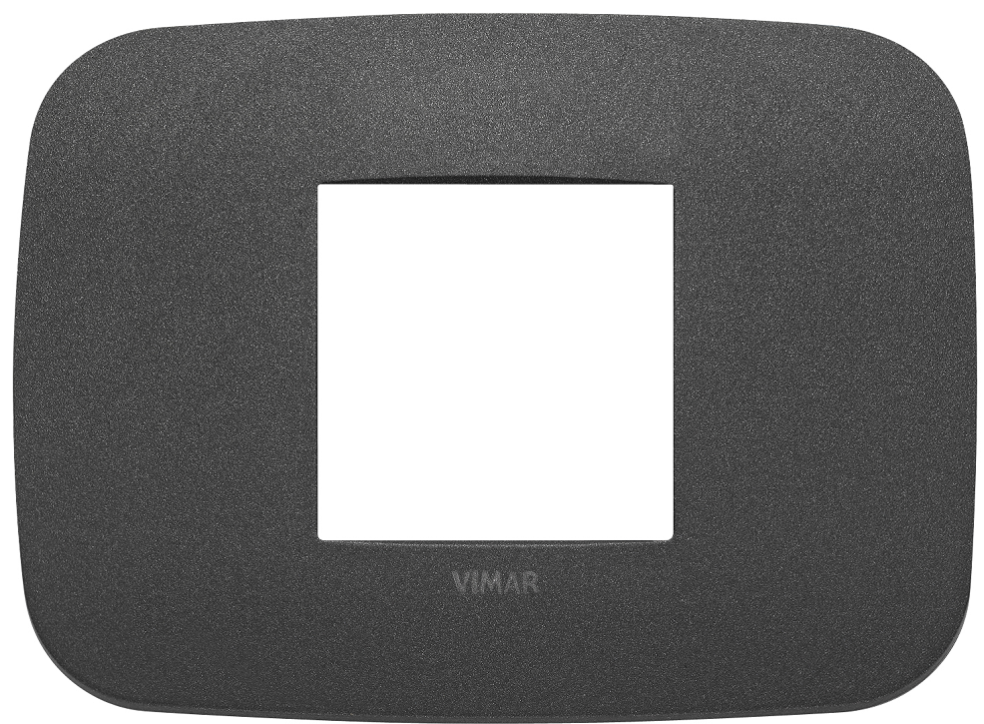 VIMAR 19682.21 PLACA REDONDA 2M CENTRAL GRAFITO MATE | Leroy Merlin