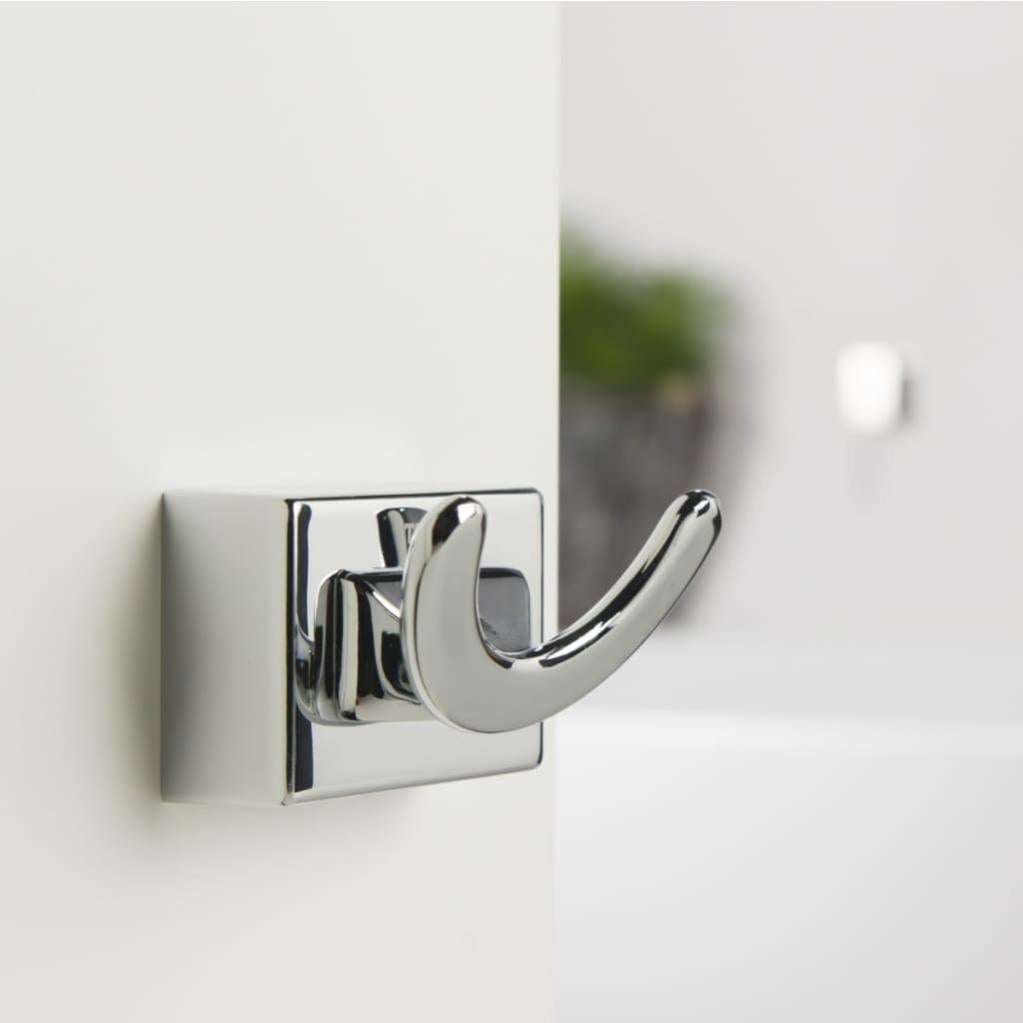 Crochet à serviettes Figueras Chrome Tiger | Leroy Merlin