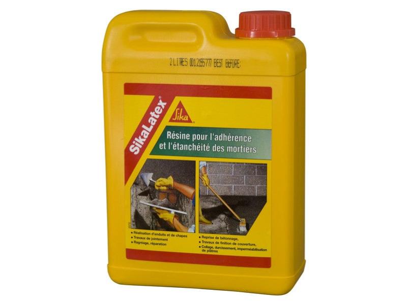 Resina di adesione concentrata per malta Sika Sikalatex 2 L bianca ...