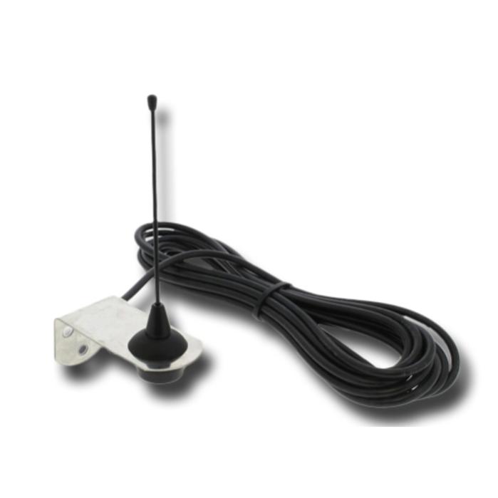 Antenna Esterna Con Staffa Cavo 5 Metri Accordata Per 433 Mhz GENIUS ...