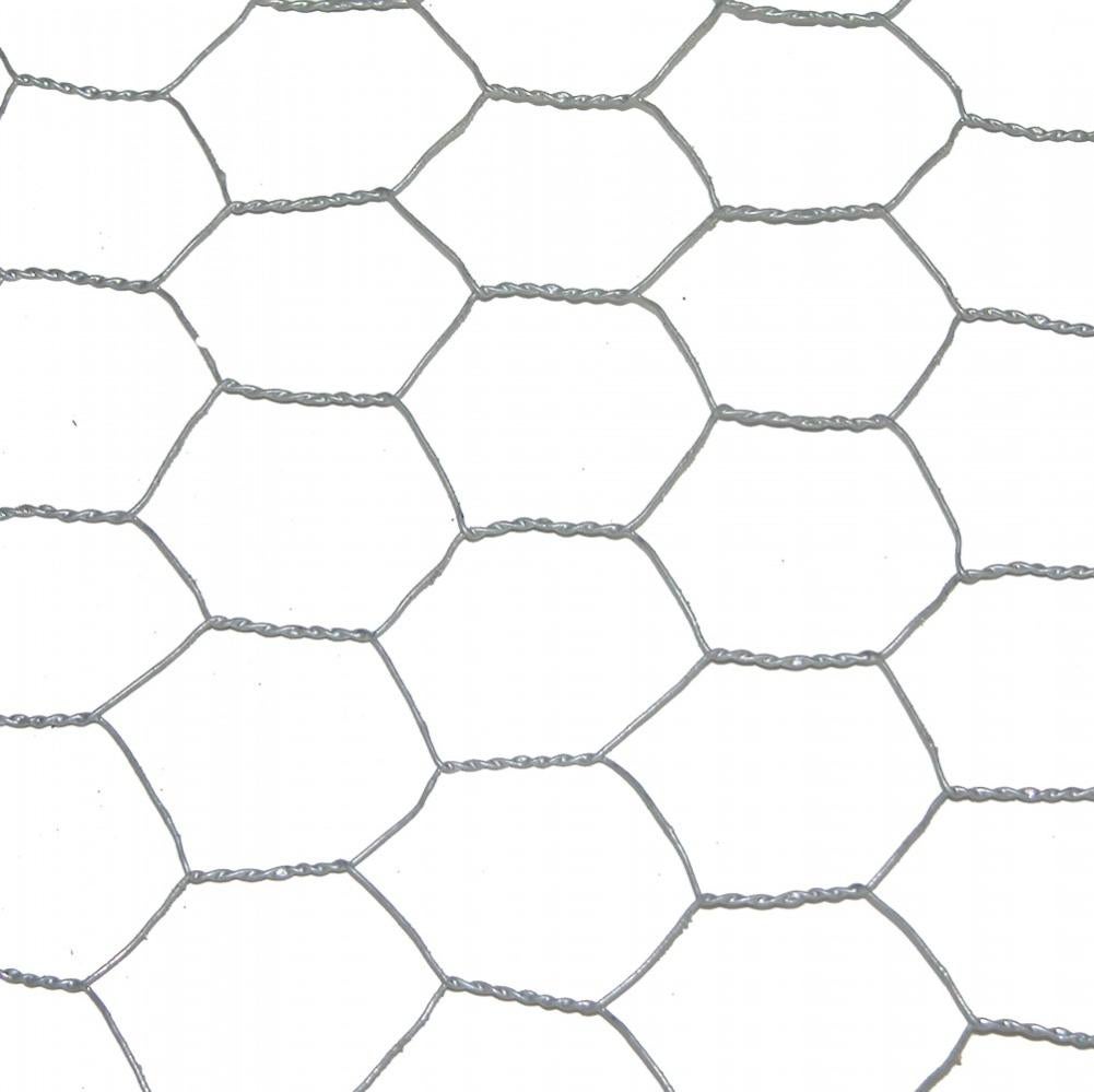 Malla animal gris triple torsión, H.0.5 x L.3 m, malla H.25 x W.25 mm ...