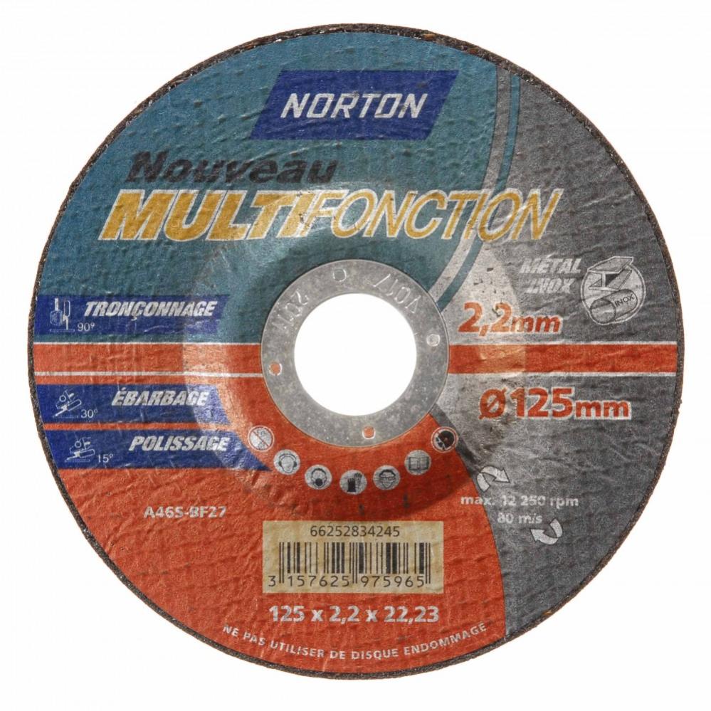 Disco da taglio multifunzione per multimateriale NORTON, Diam.125 mm ...