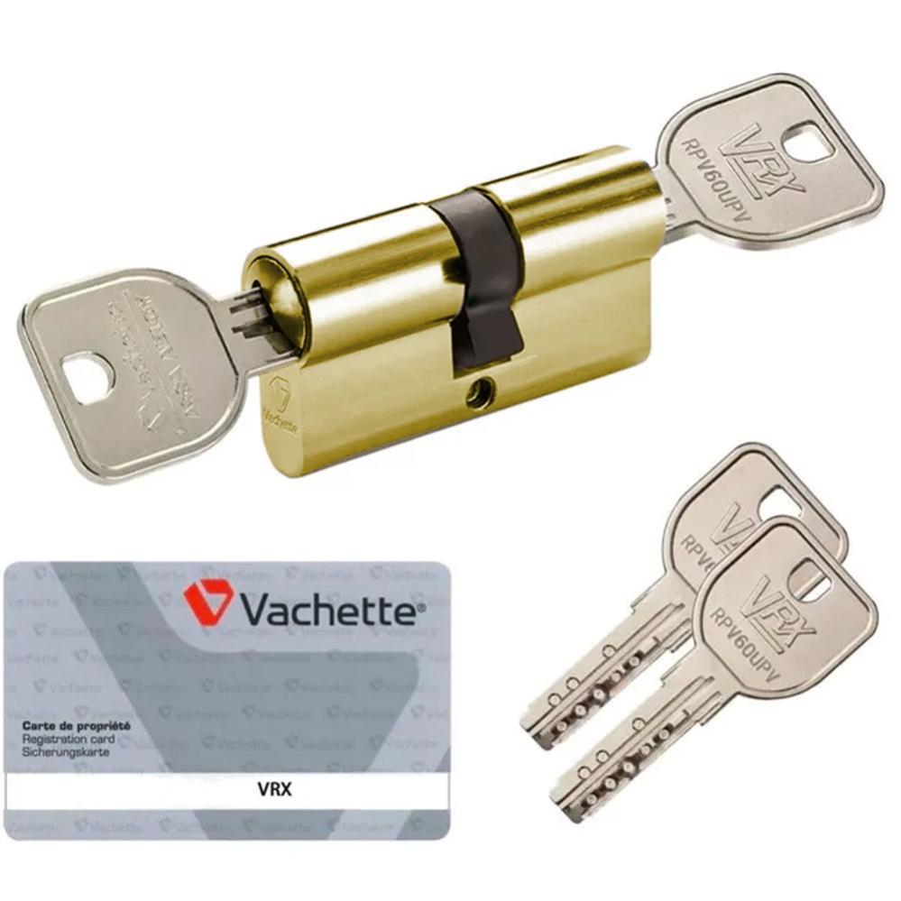 Cylindre de sécurité Vachette VRX Barillet 30 x 40 débrayable | Leroy Merlin