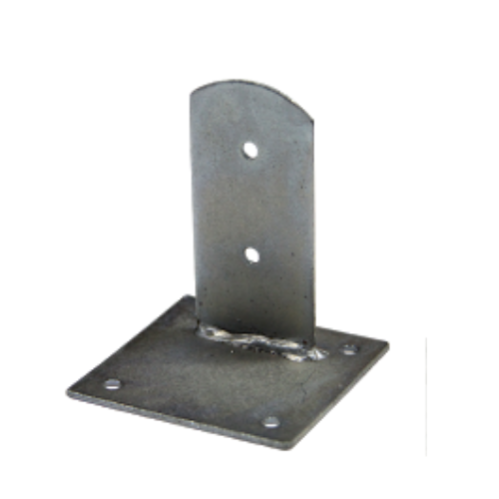 Support - Pied Universel À Fixer Pour Poteau 4 À 6 Cm Lot De 4 | Leroy ...