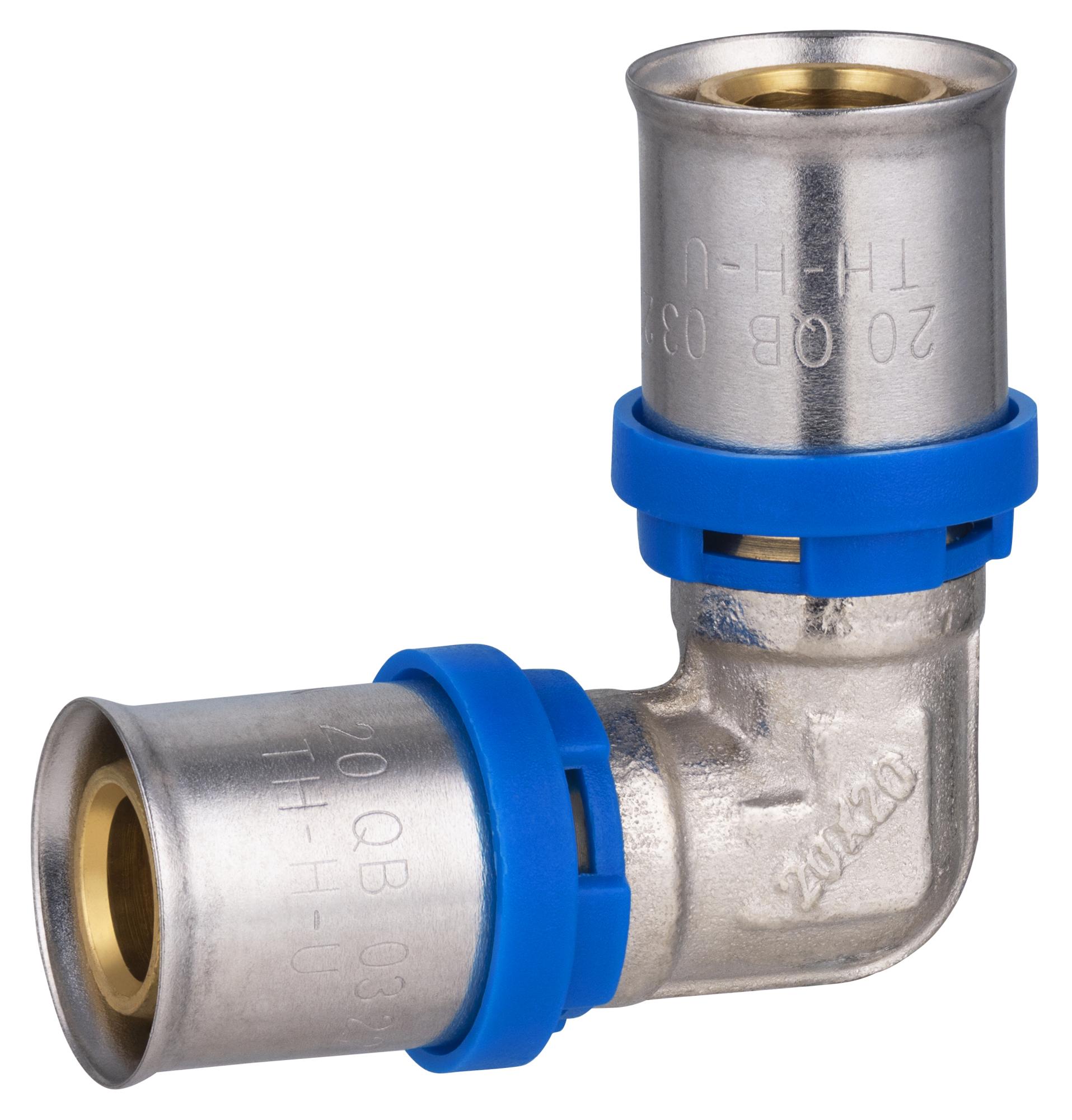 Raccordo multistrato a pressare a gomito, uguale ø20 NT | Leroy Merlin