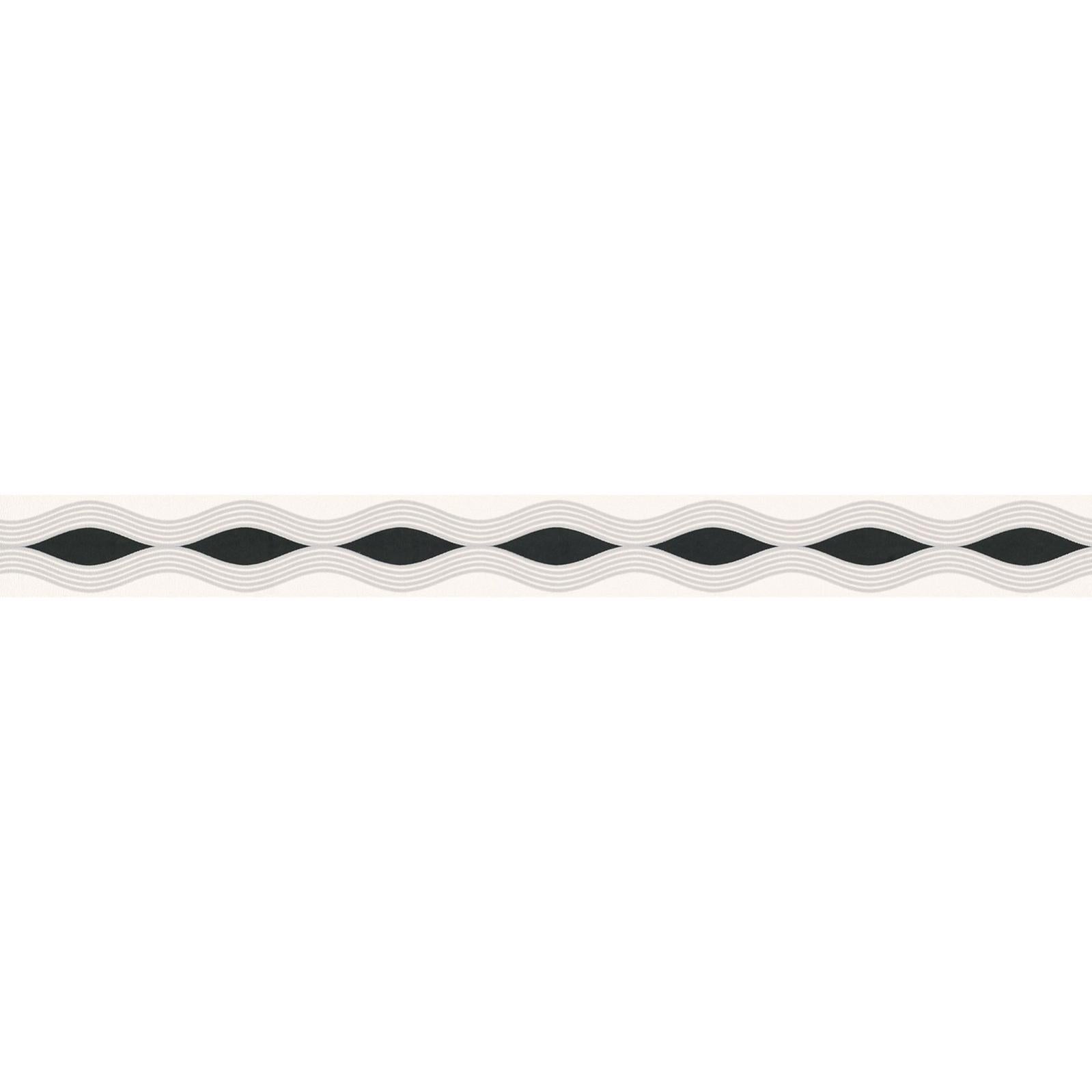 Frise papier peint style rétro pour salon Frise tapisserie moderne ...