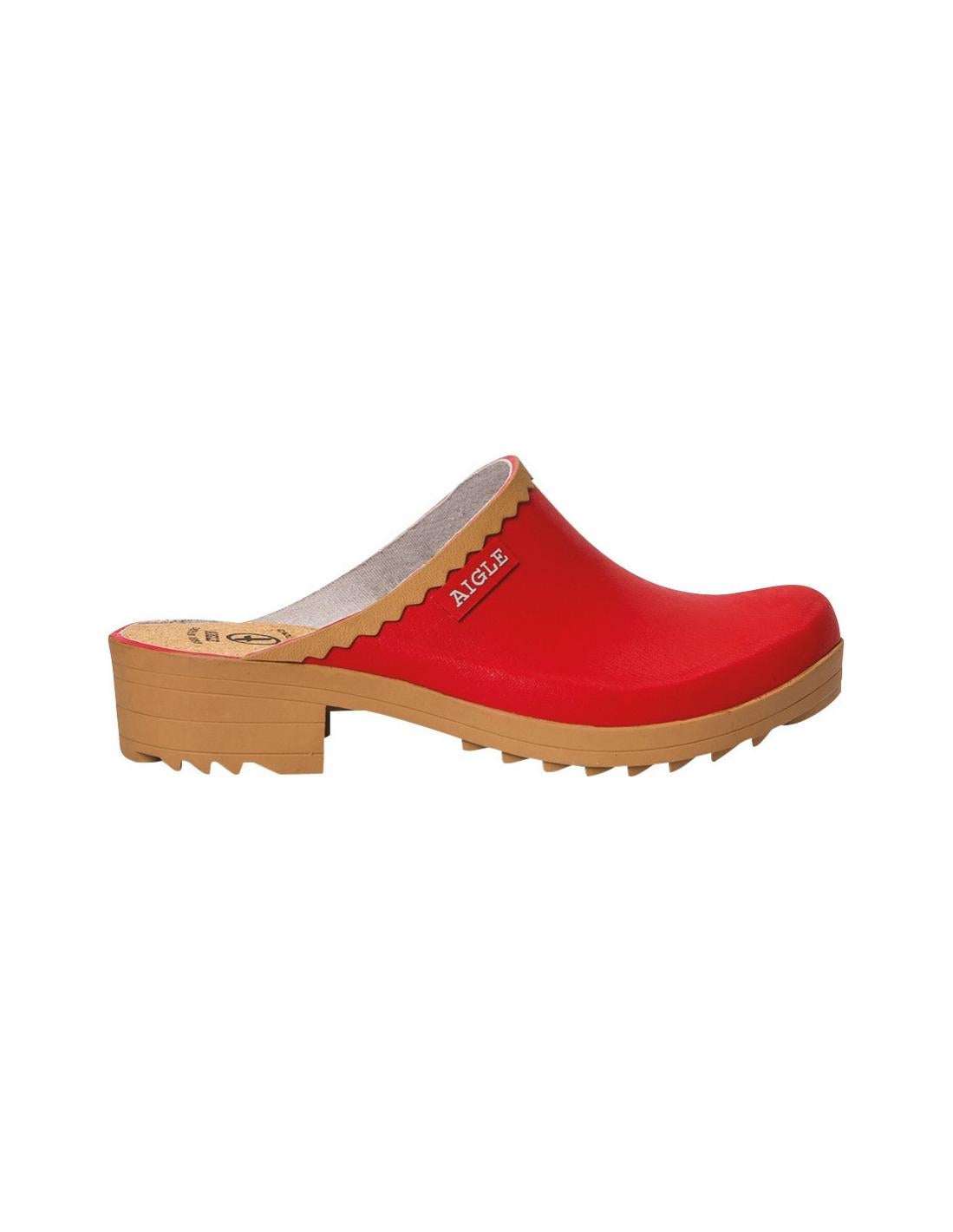 Sabot loisir féminin Victorine Aigle - Chili - Taille 42 | Leroy Merlin
