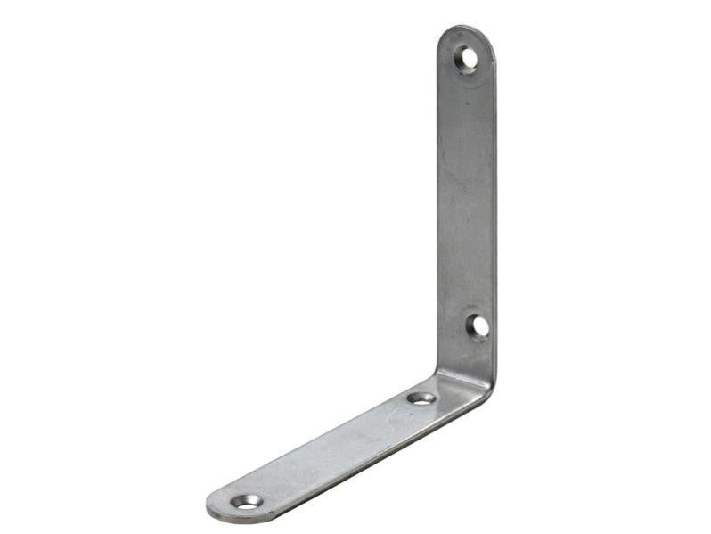 Staffa per sedia in acciaio inox 100X100X15mm | Leroy Merlin
