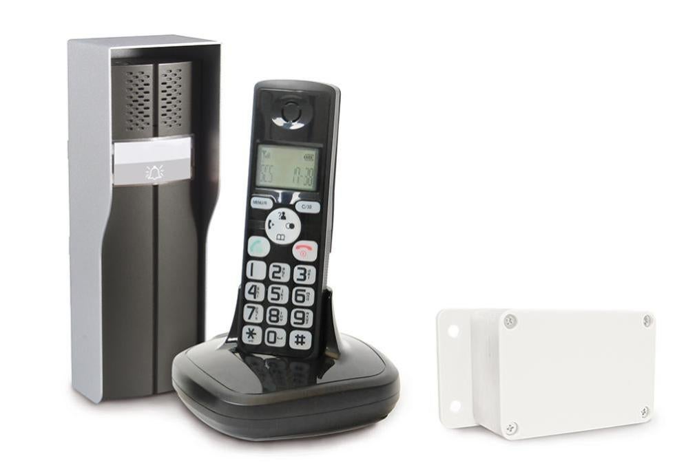 Duophone 150 Citofono Audio Wireless Con Microtelefono Dect Sentinel ...