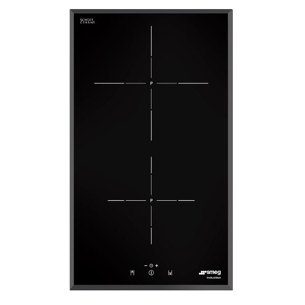 SMEG PIANO INDUZ DOMINO 2F 30CM NERO SI5322B | Leroy Merlin