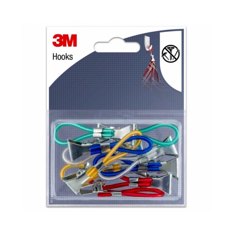 Pinces accroche tout - coloris assorti (x10) 3M | Leroy Merlin