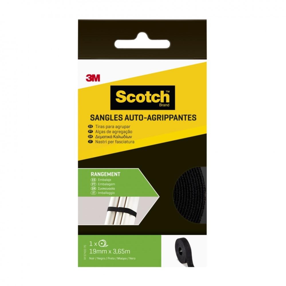 1 Velcro SCOTCH negro L.365 x L.19 mm | Leroy Merlin