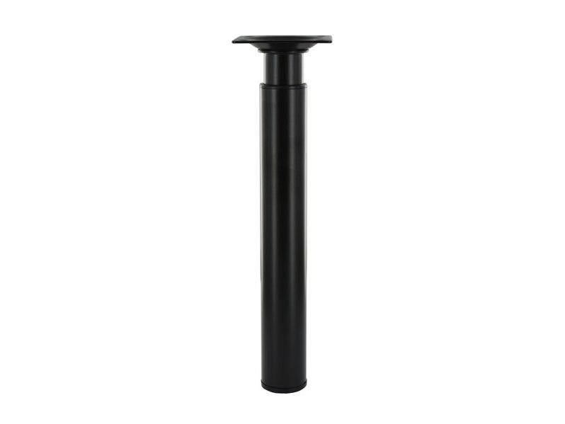 Gamba regolabile per tavolino cilindrica, H. da 21 a 35 cm in acciaio ...