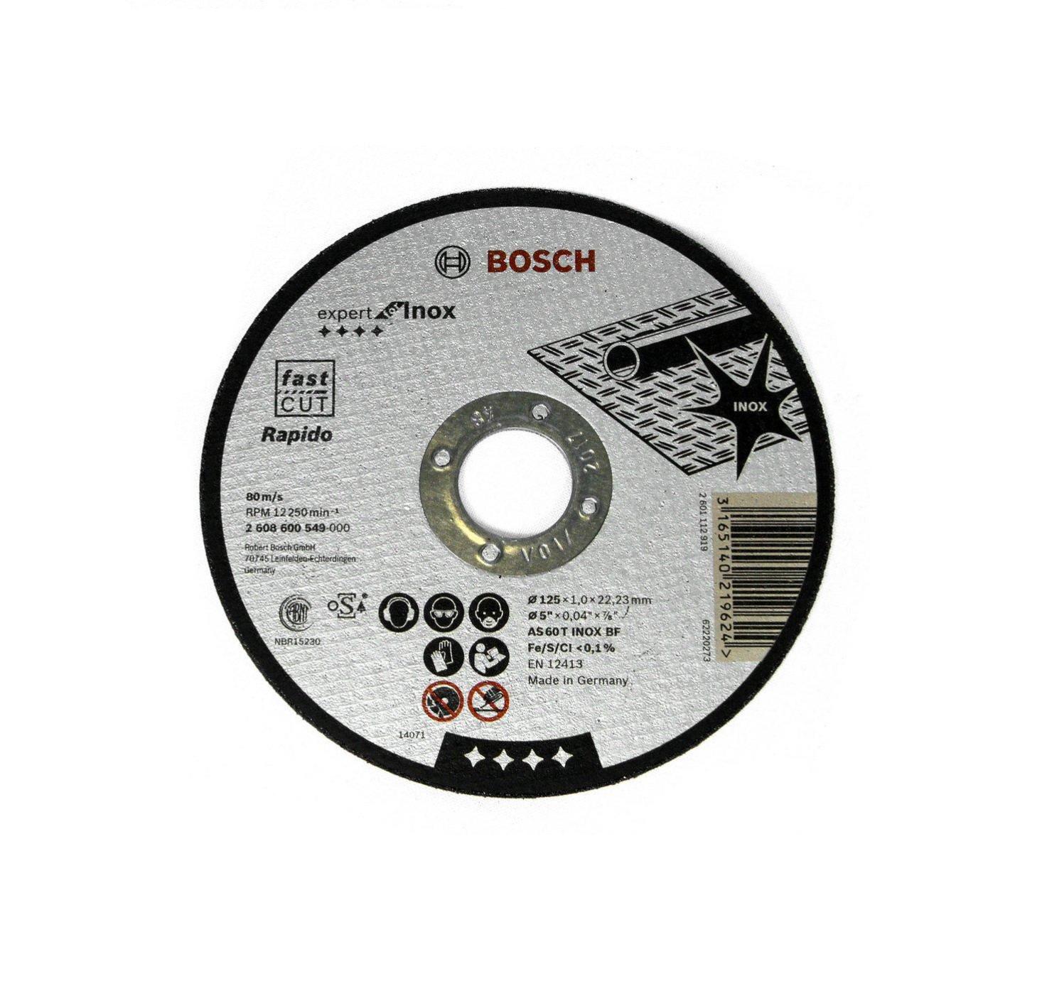 Bosch Disco Da Taglio As 60 T Inox Bf Mod. 2608600549 Ean 3165140219624 ...