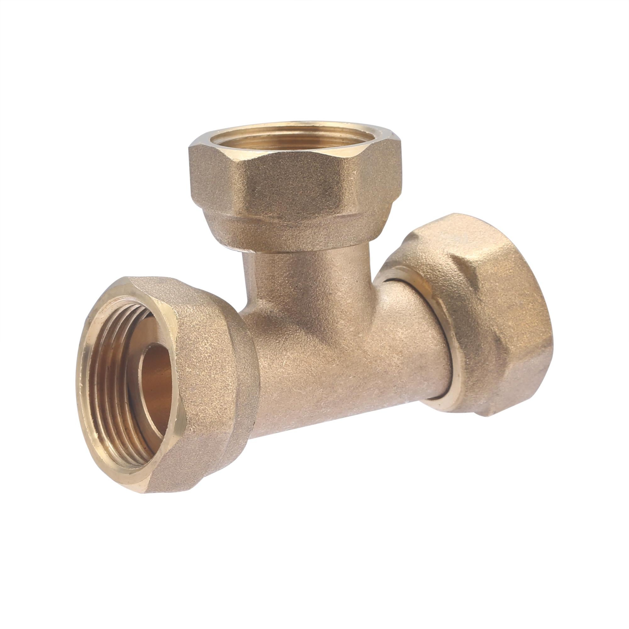 Raccordo a T triplo femmina con dado libero F3/4" NT | Leroy Merlin