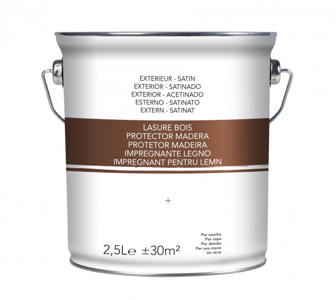 Tinte roble medio satinado 2,5 l | Leroy Merlin
