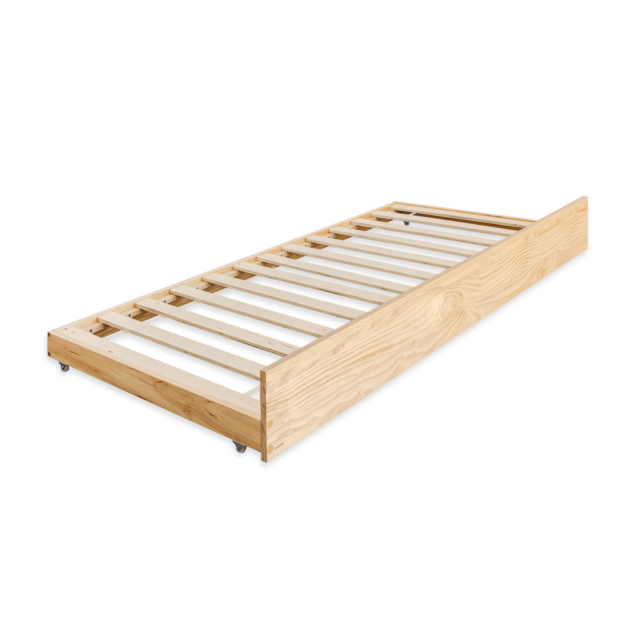 Cama de arrastre juvenil madera Popins 90x180 cm - Pino | Leroy Merlin
