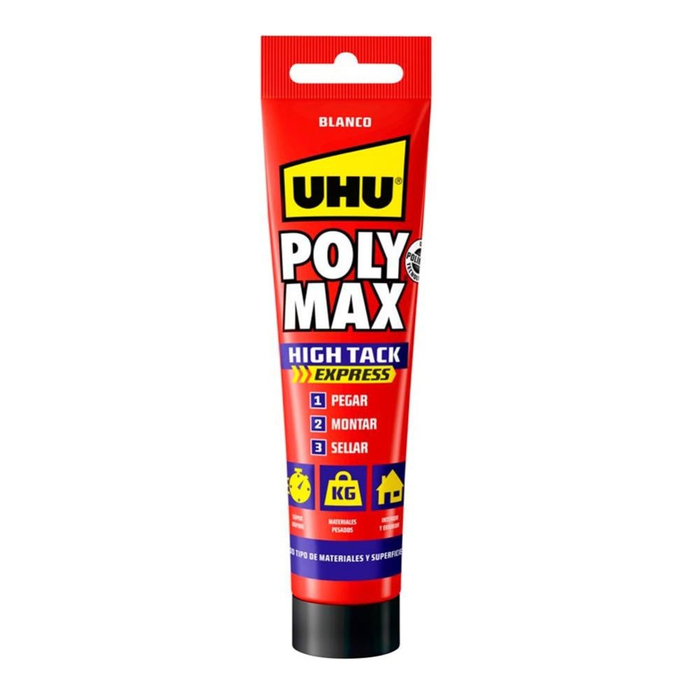 Adhesivo Rapido Polimax High Blanco Uhu 165 Gr | Leroy Merlin