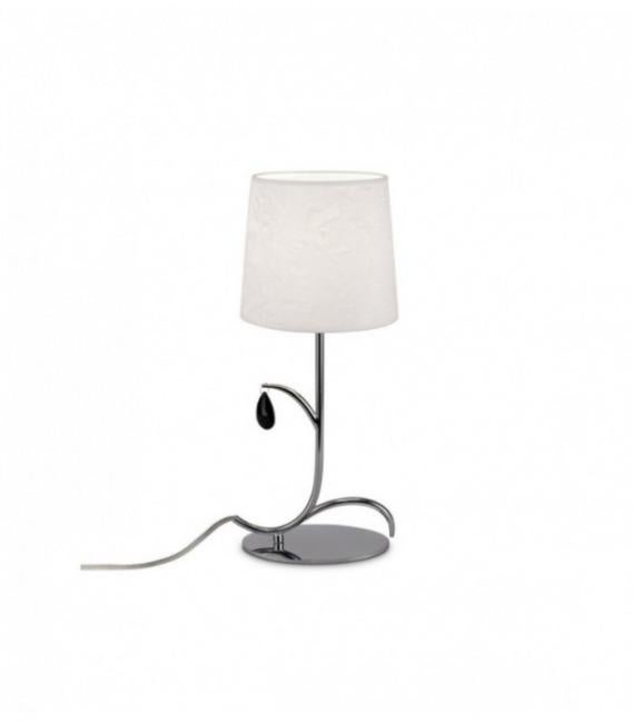 Lampe de table Andrea Chrome poli 1 ampoule 45cm | Leroy Merlin
